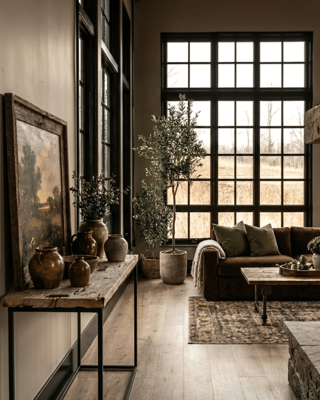 Using a Vintage Console Table to Connect Light and Space – Hello Norden