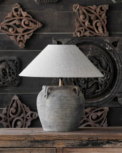 Cunmin Clay Pot Table Lamp | Hello Norden