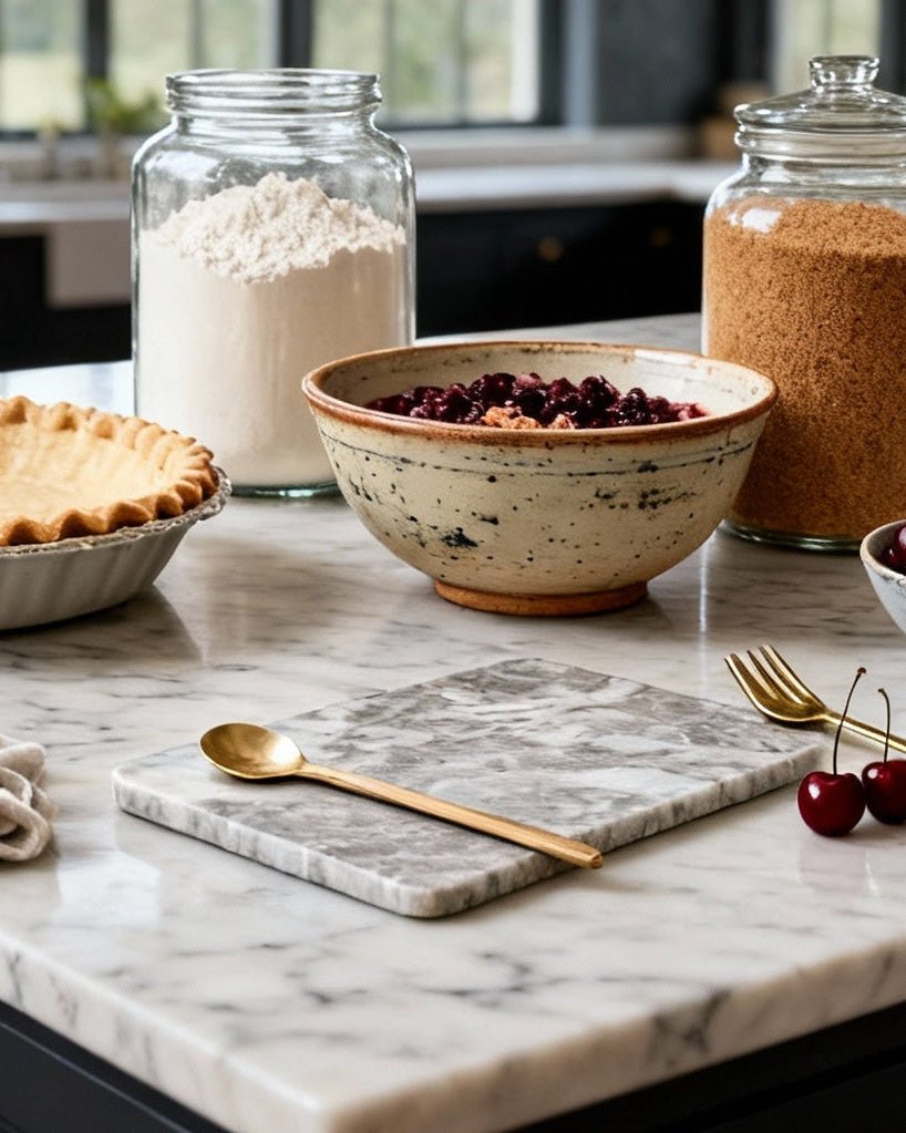 Brass Dessert Spoon | Hello Norden