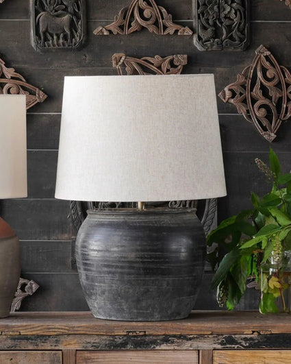 Cunmin Clay Pot Table Lamp | Hello Norden