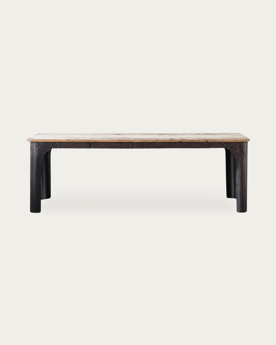 Finn Rustic Wood Dining Table | Hello Norden