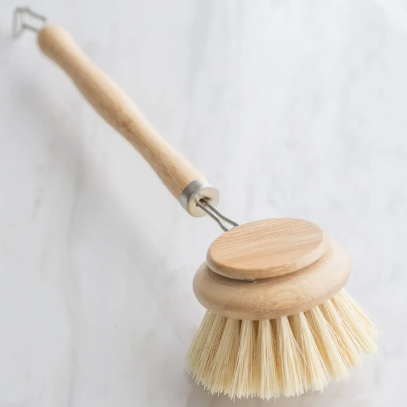 Wooden cleaning brushes store
